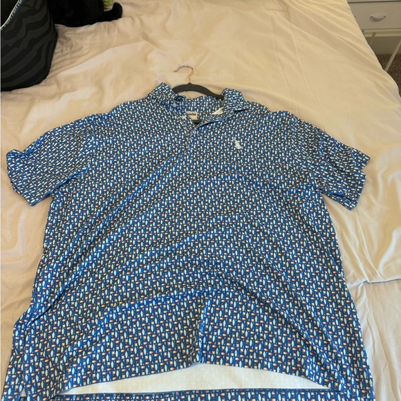 Local Boy Outfitters | Shirts | Polo By Local Boy Blue Mens Shirt ...